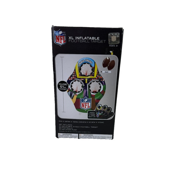 Franklin | Toys | Nfl Official Xl Inflatable 5 Football Target Includes ...